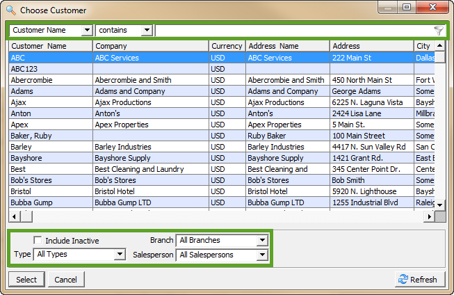 Enter Sales Order | ACCTivate! Help